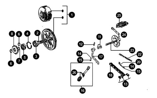 Moped Exploded Views | MAXISCOOT