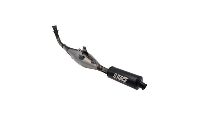 Auspuff MVT S-Race SP1 50 TPSI Peugeot 103 SPX / RCX schwarz | SCOOTER ...