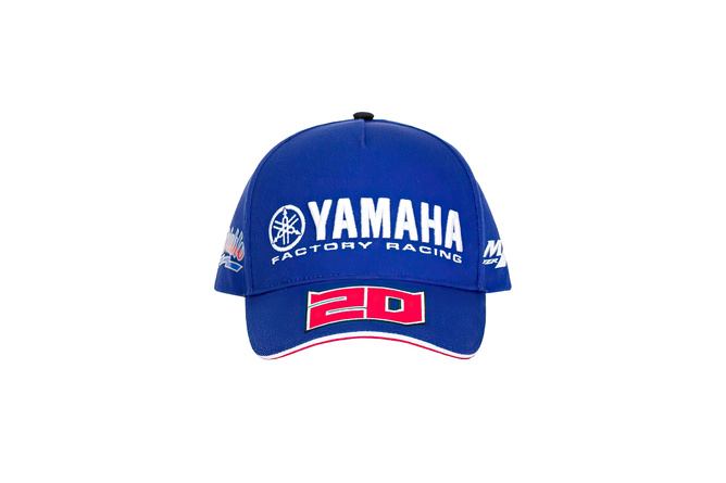 Baseball Cap Yamaha Quartararo Factory Racing blue | MAXISCOOT