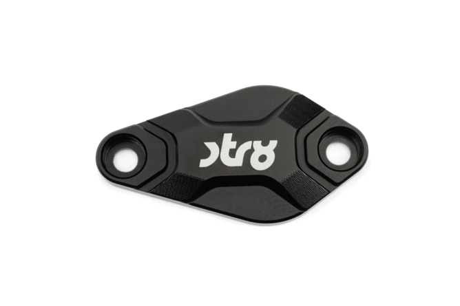 Oil Pump Cover Str8 AM6 / Derbi Black | SCOOTER-ATTACK