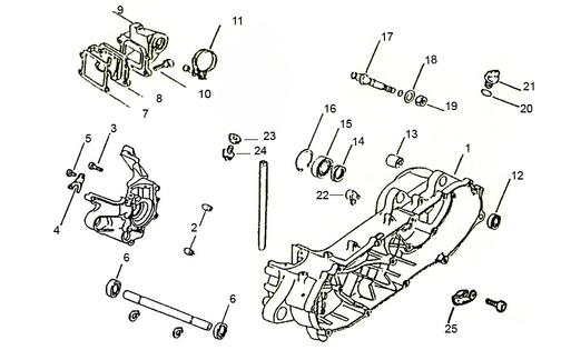 Scooter Exploded Views buy at a good price | MAXISCOOT.com