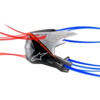 MX Helm Alpinestars SM5 Solar Flare schwarz/grau/gold kaufen | SCOOTER ...