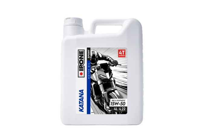 4-Stroke Oil Ipone Katana 15W-50 4L | MAXISCOOT